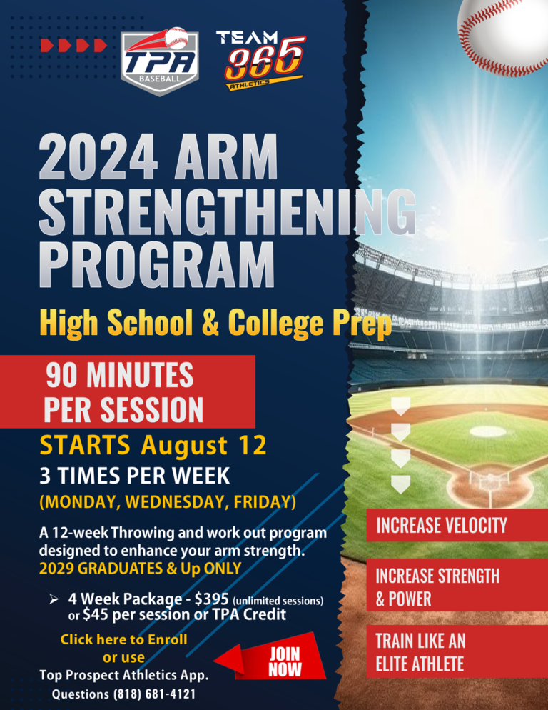Top Prospect Athletics – Elite Full-Spectrum Baseball Training ...